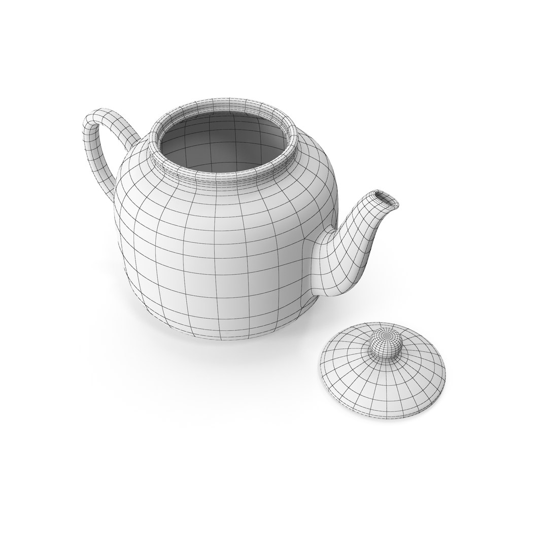 Tea Set Collection 3D Model - TurboSquid 2033863