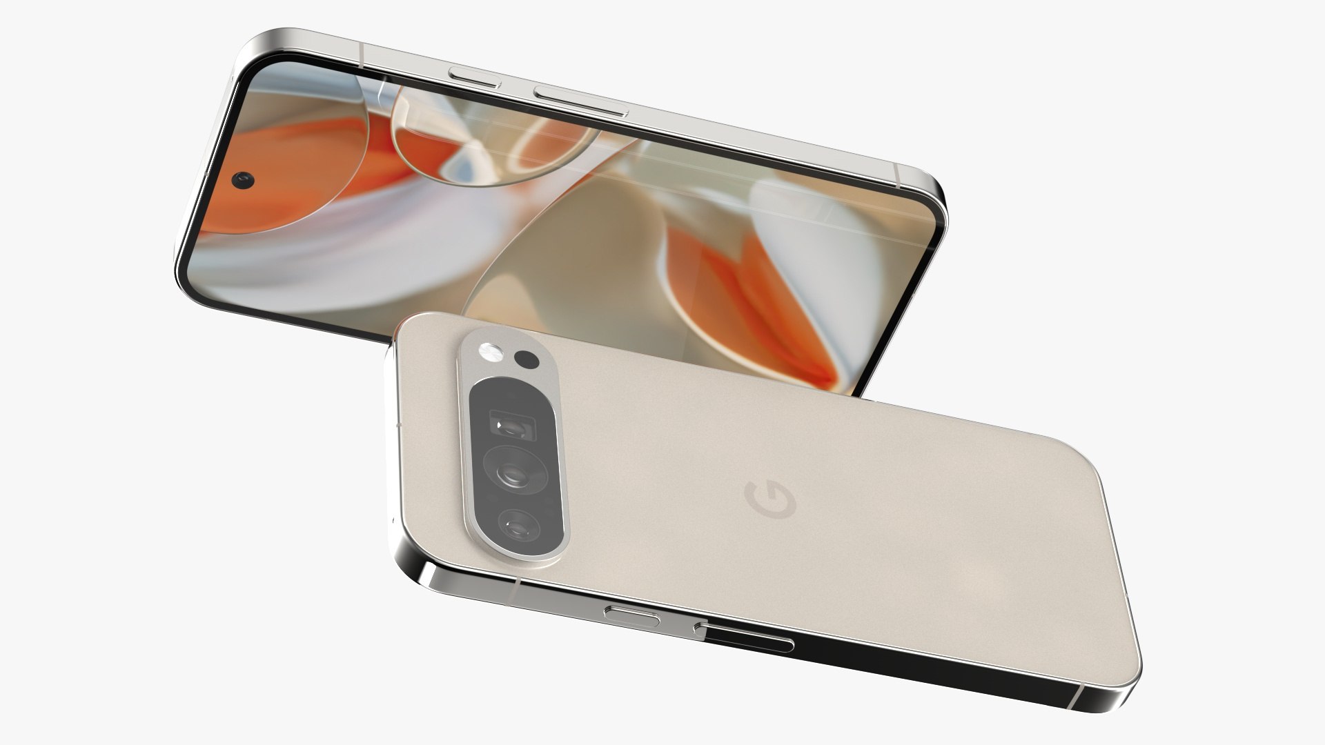 3D Model Google Pixel 9 Pro Porcelain - TurboSquid 2259654