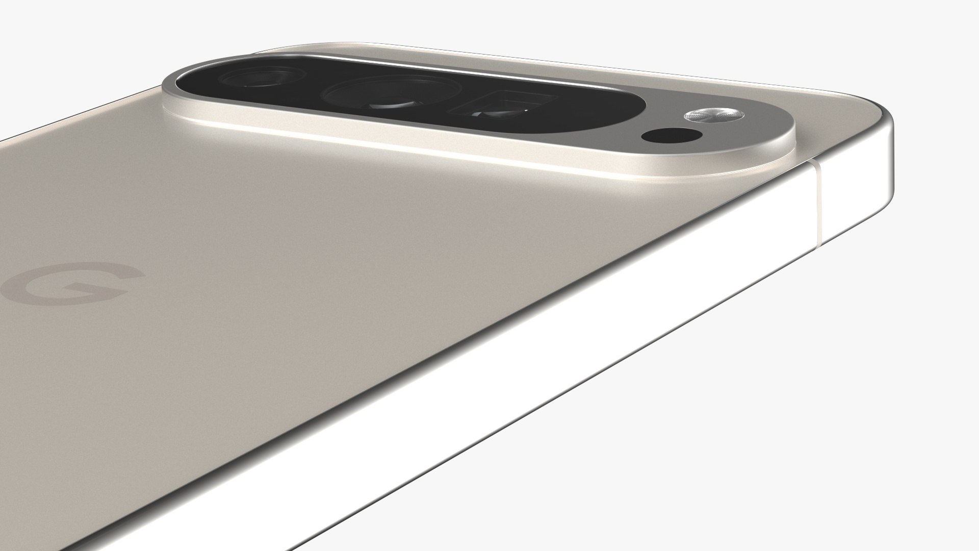 3D Model Google Pixel 9 Pro Porcelain - TurboSquid 2259654