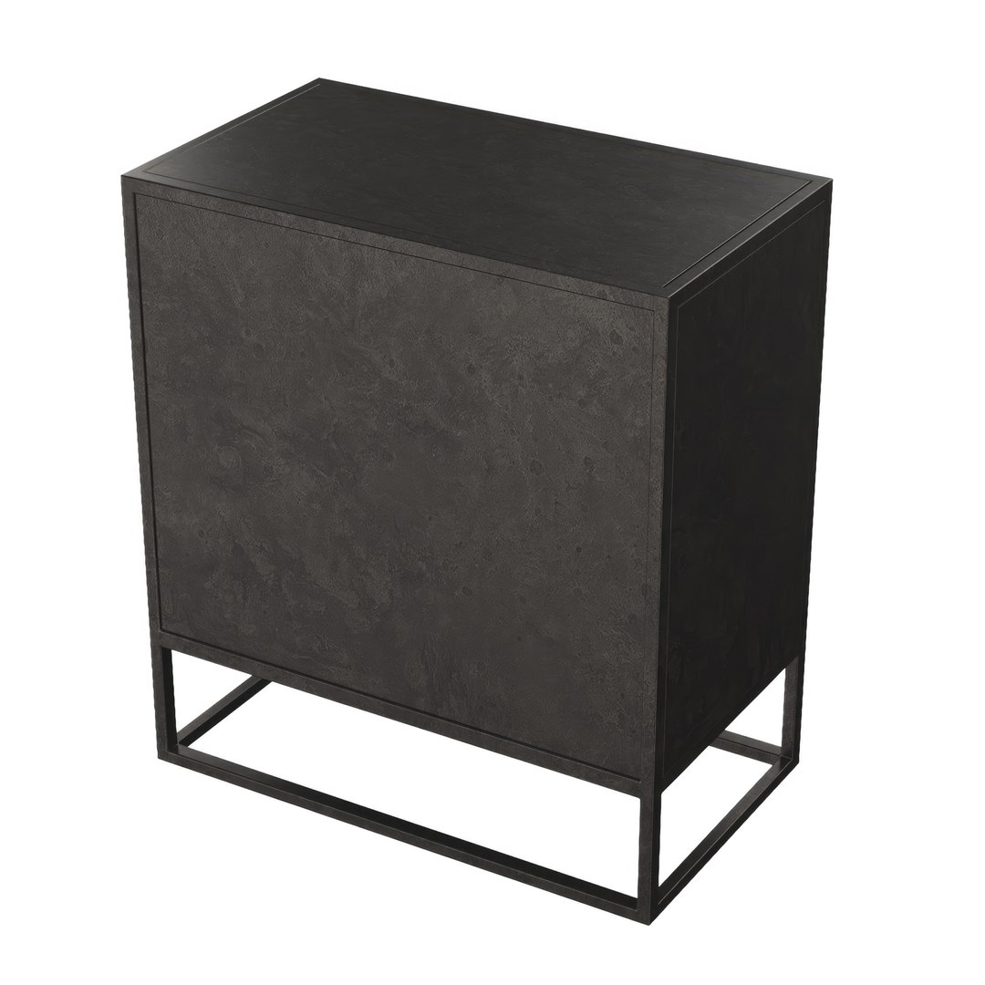 Nightstand Dovetail Adler Side Table 3D Model - TurboSquid 2087877