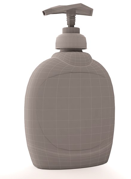 3d liquid soap dish