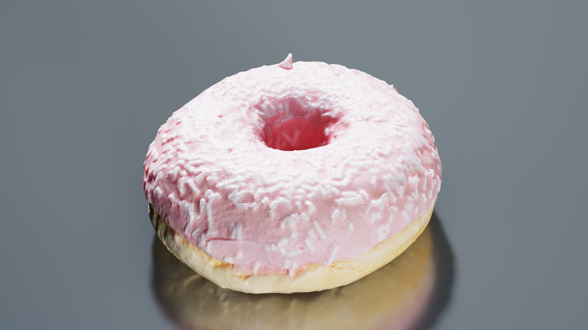Sprinkle Donut Remastered 3D Model - TurboSquid 2362197
