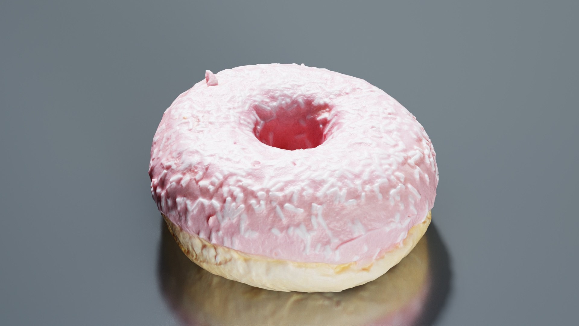 Sprinkle Donut Remastered 3D Model - TurboSquid 2362197