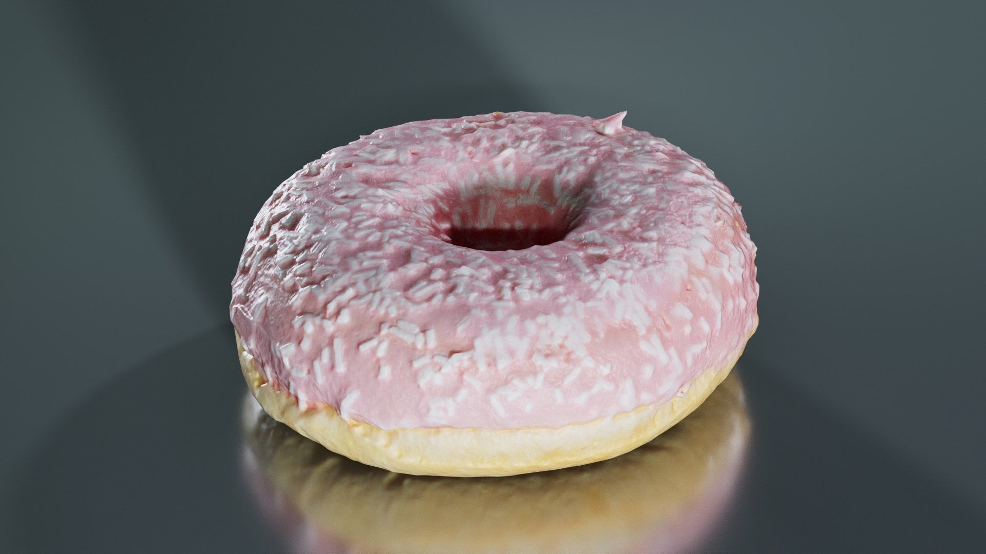 Sprinkle Donut Remastered 3D Model - TurboSquid 2362197