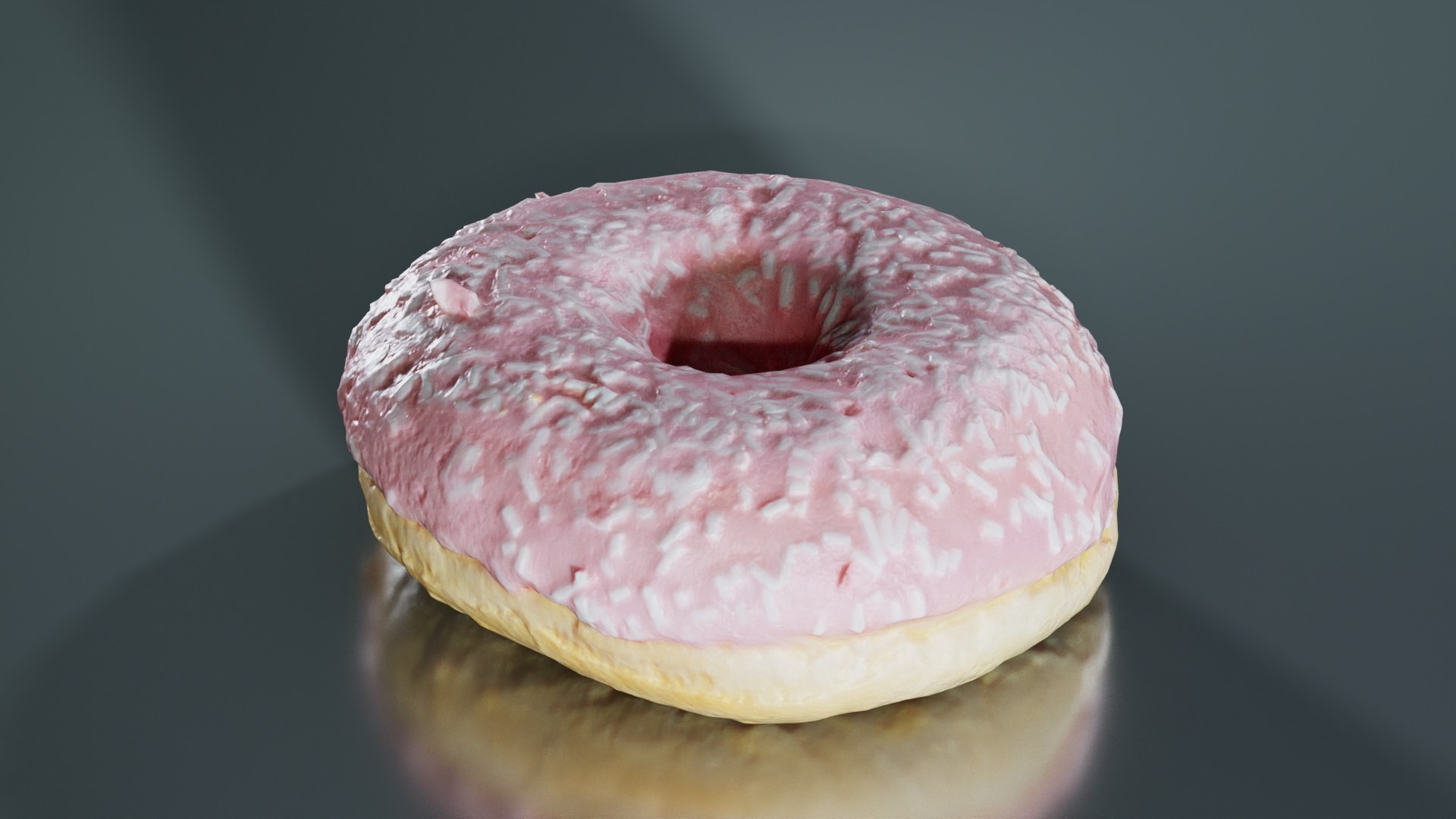 Sprinkle Donut Remastered 3D Model - TurboSquid 2362197