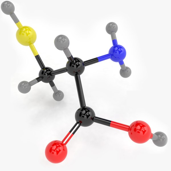 3ds max cysteine molecule