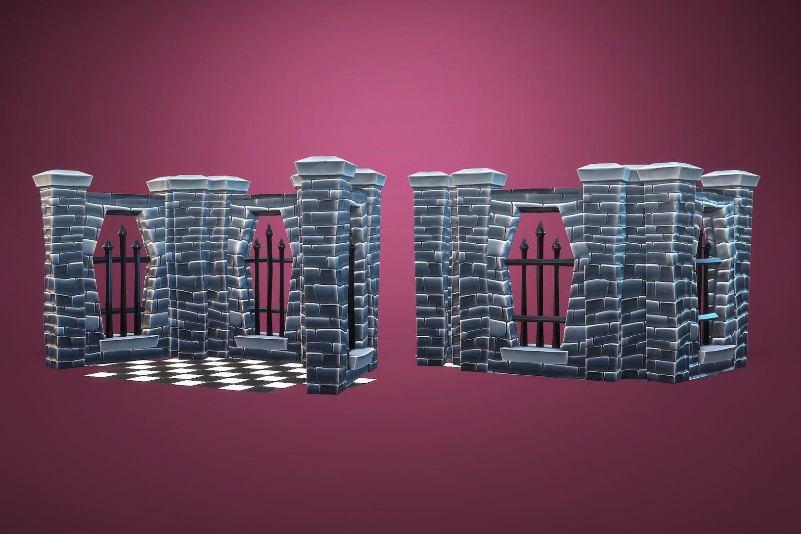 Vampire RTS Fantasy Buildings 3D Model - TurboSquid 1794951