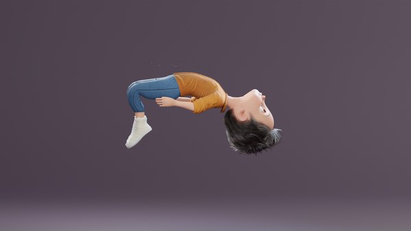 Pixar 스타일의 Kid Boy 캐릭터가 리깅됨 3D 모델 - TurboSquid 2200057