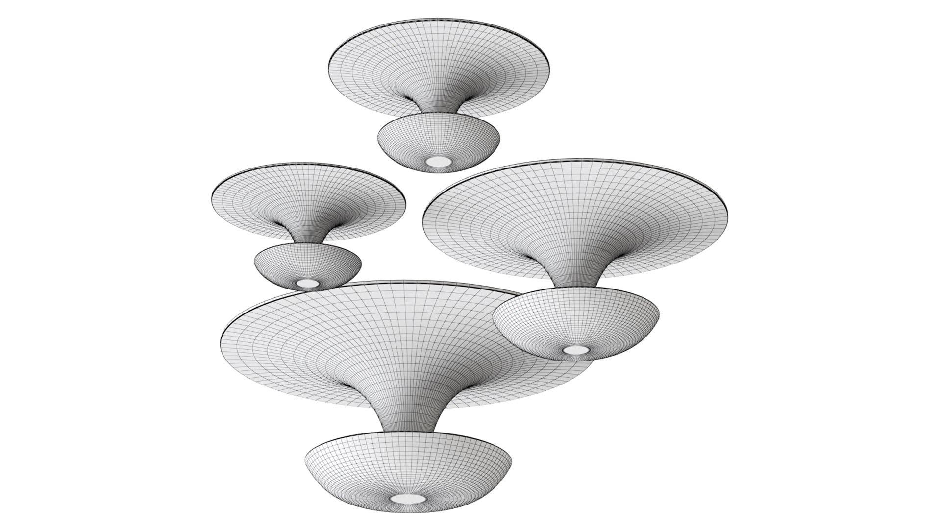 3D FUNNEL ceiling lamp by Vibia model - TurboSquid 1884513