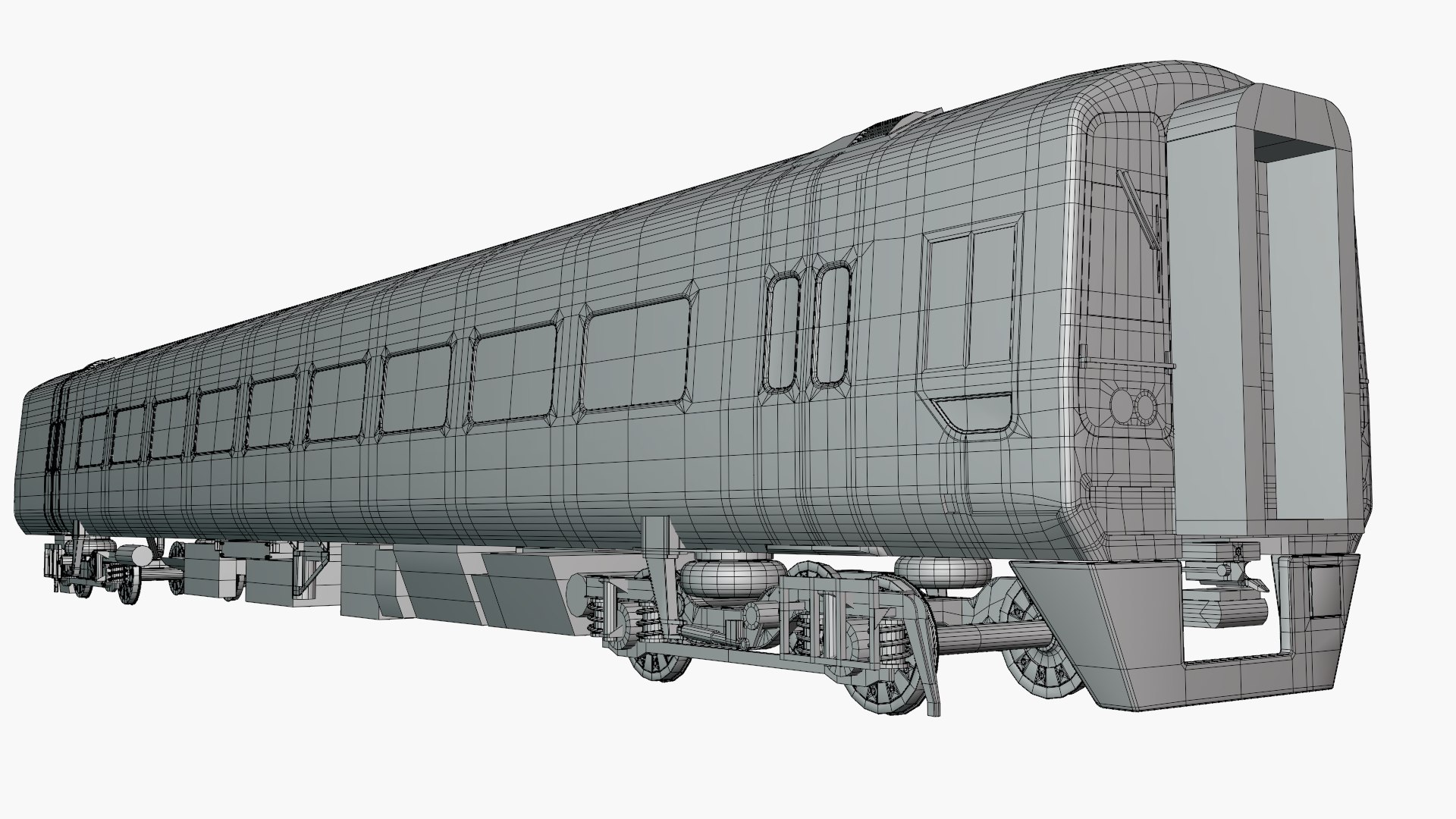 3D British Train Locomotive - TurboSquid 1630203