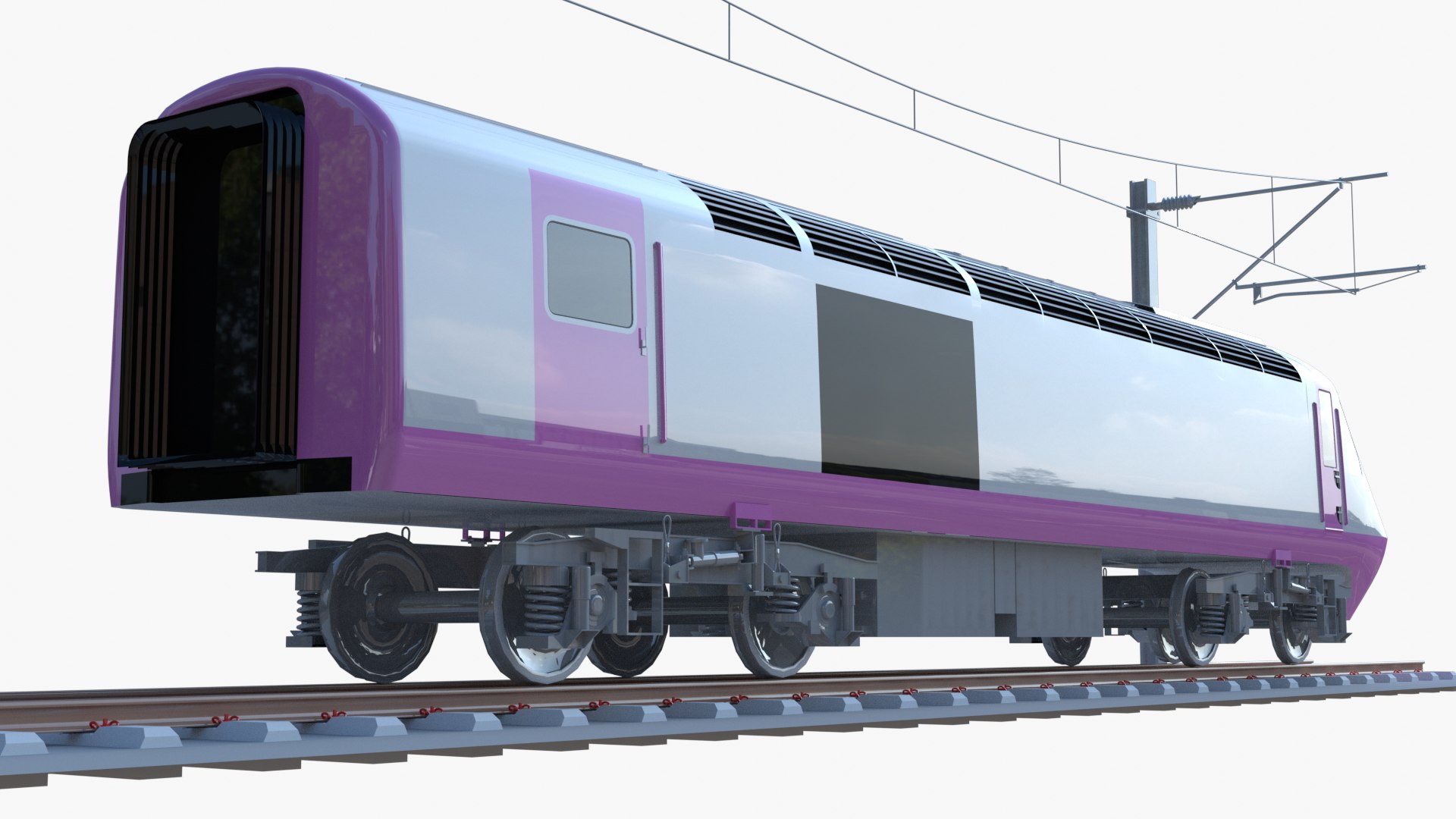3D british train locomotive - TurboSquid 1630203