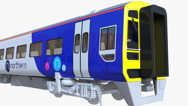 3D british train locomotive - TurboSquid 1630203