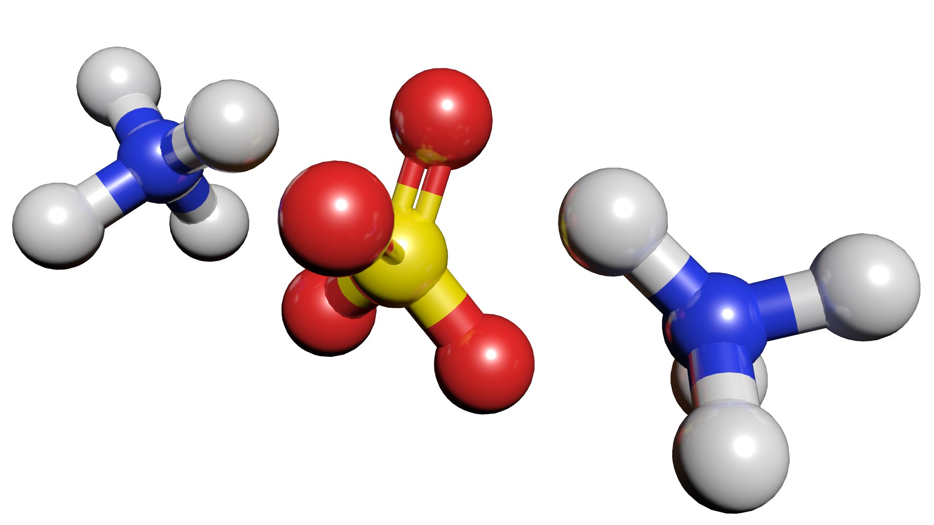 Nh4 2so4 Ammonium Sulfate 3D - TurboSquid 1422166