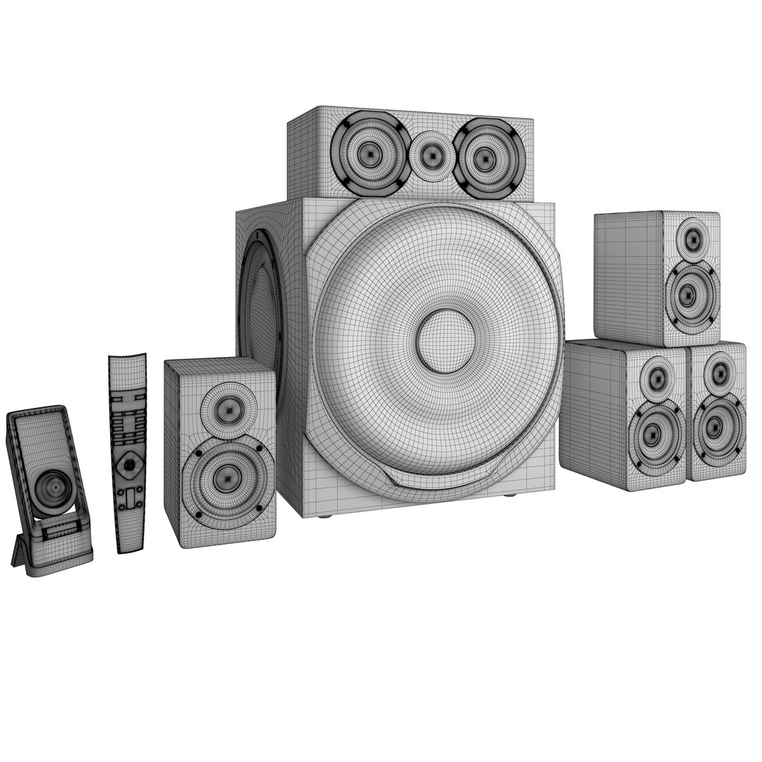 Edifier S760d Model - TurboSquid 1589890