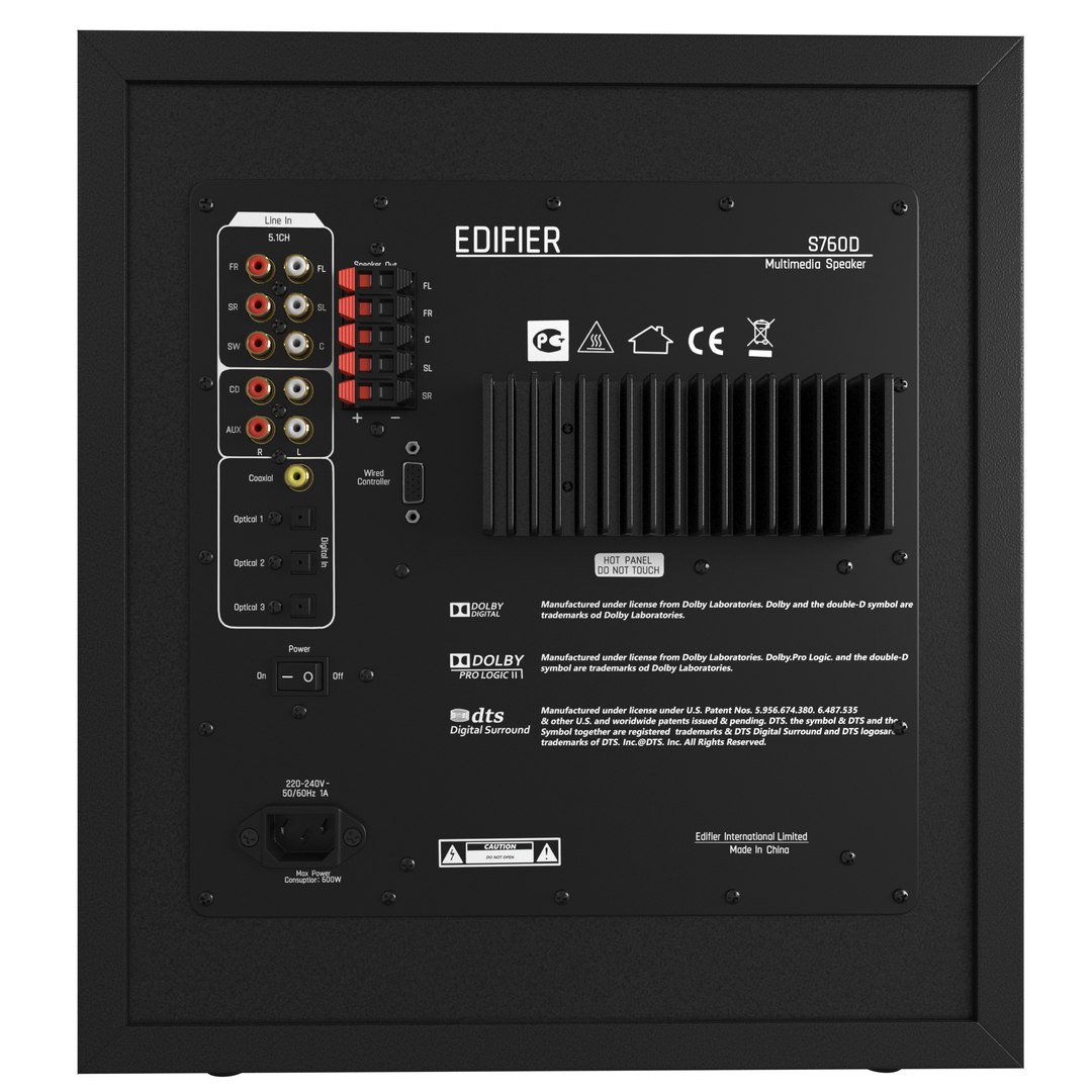 Edifier S760d Model - TurboSquid 1589890