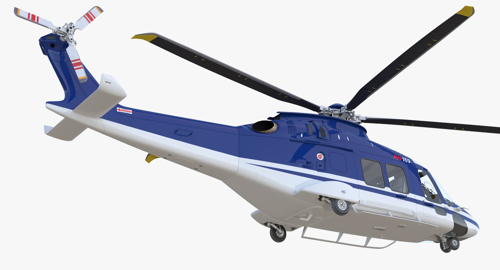 Multirole Helicopter Agustawestland Aw169 3D Model - TurboSquid 1211588