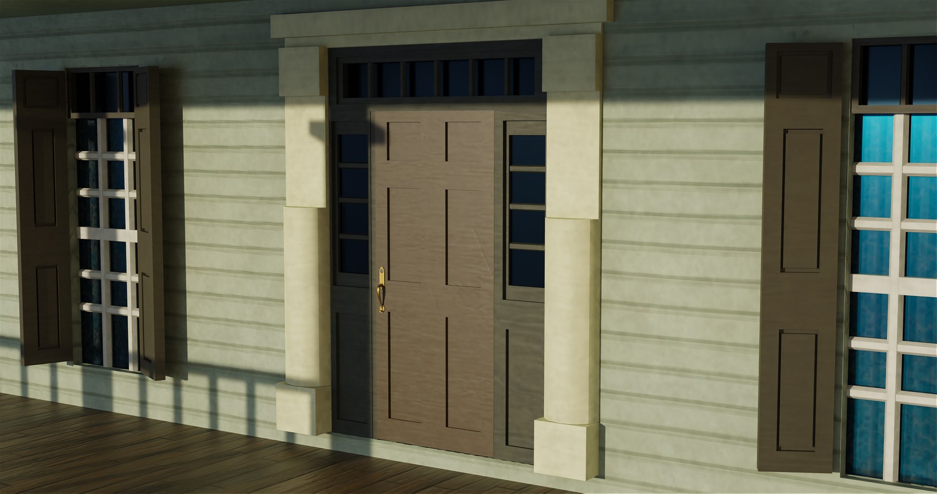3D model House06 All PBR Unity UE Textures Included - TurboSquid 1981076