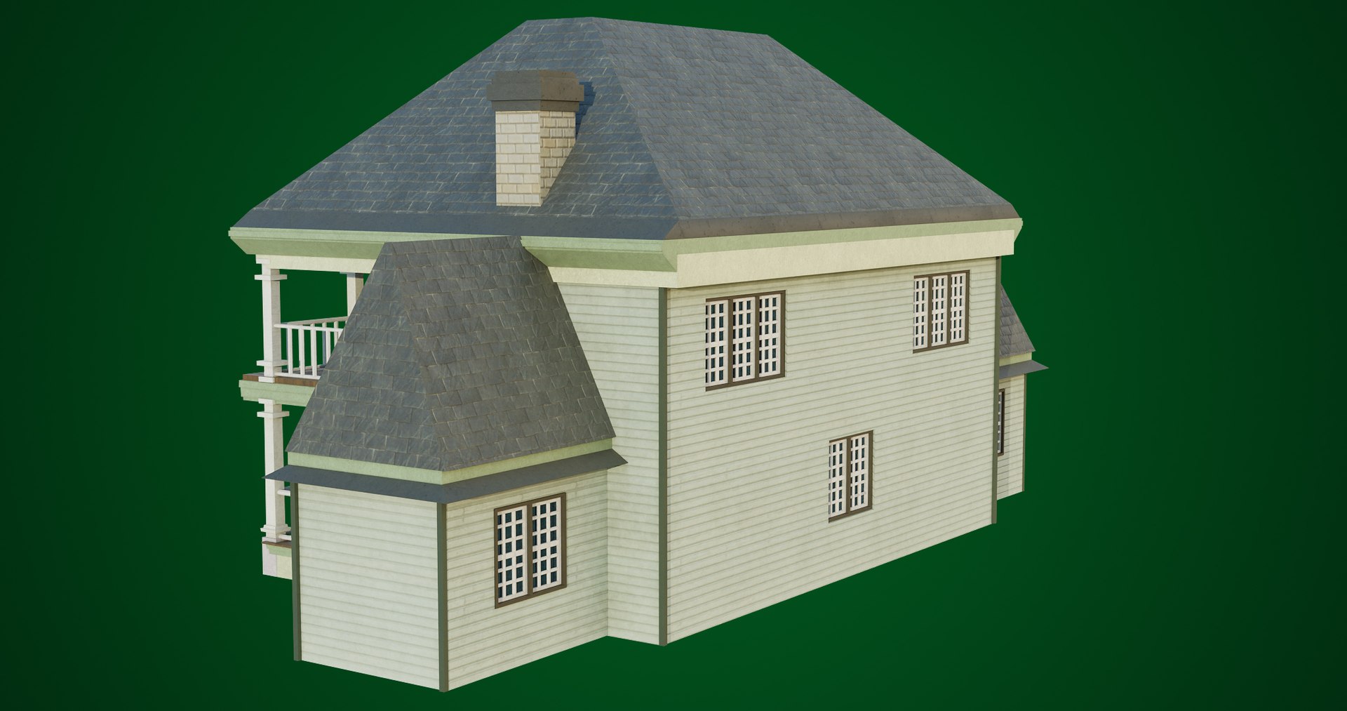 3D model House06 All PBR Unity UE Textures Included - TurboSquid 1981076