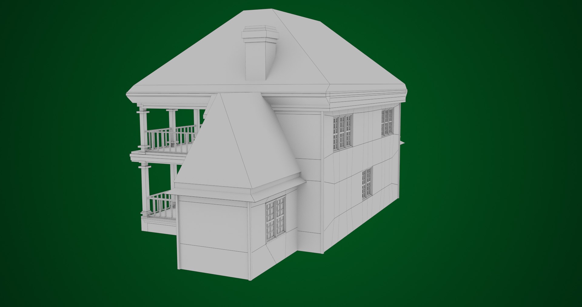 3D model House06 All PBR Unity UE Textures Included - TurboSquid 1981076