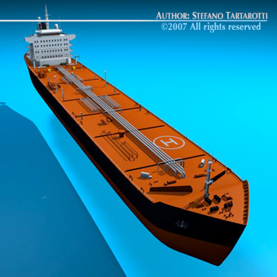 3d Tanker Ship