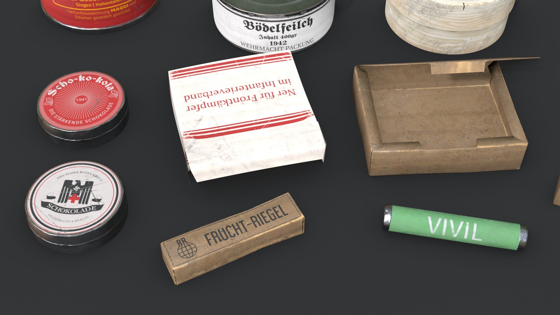 Ration german wwii 3D - TurboSquid 1671207