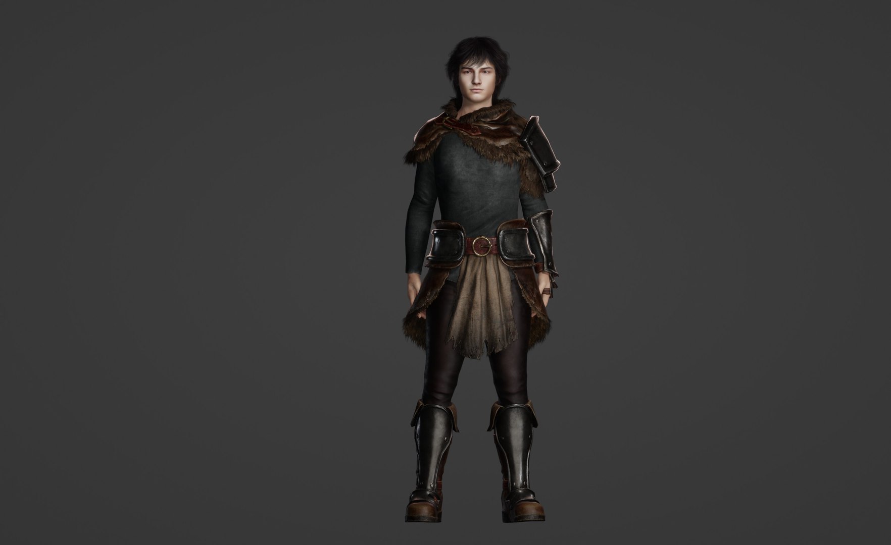 3D Medieval Archer Realistic 3D Character Model - TurboSquid 2164356