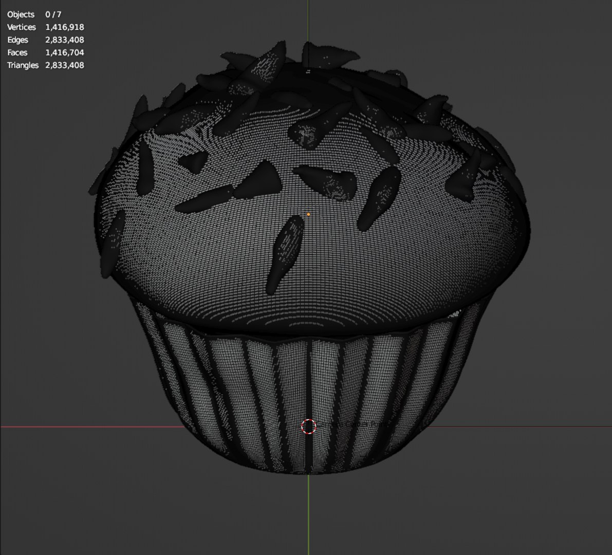 Muffin 3D Model - TurboSquid 2034375