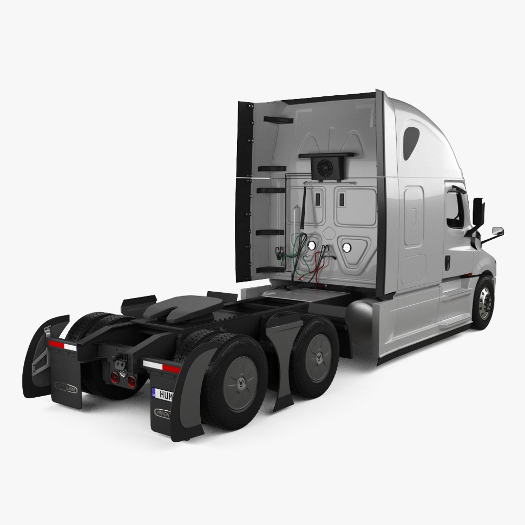 Freightliner Cascadia Sleeper Cab Tractor Truck with HQ interior and ...