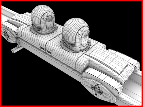 rail camera 3d model