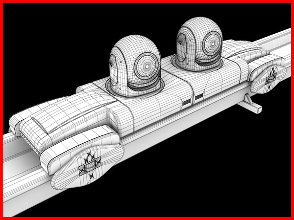 rail camera 3d model