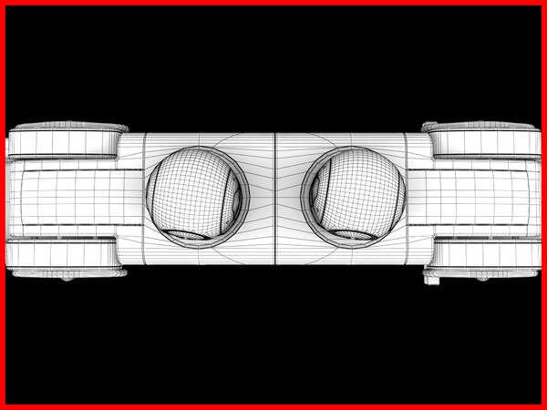 rail camera 3d model