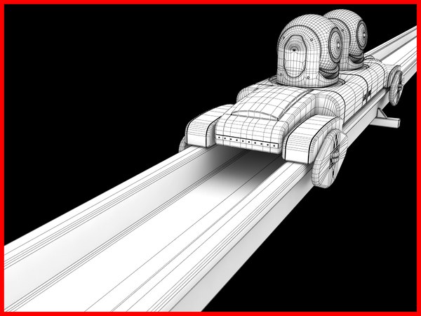 rail camera 3d model