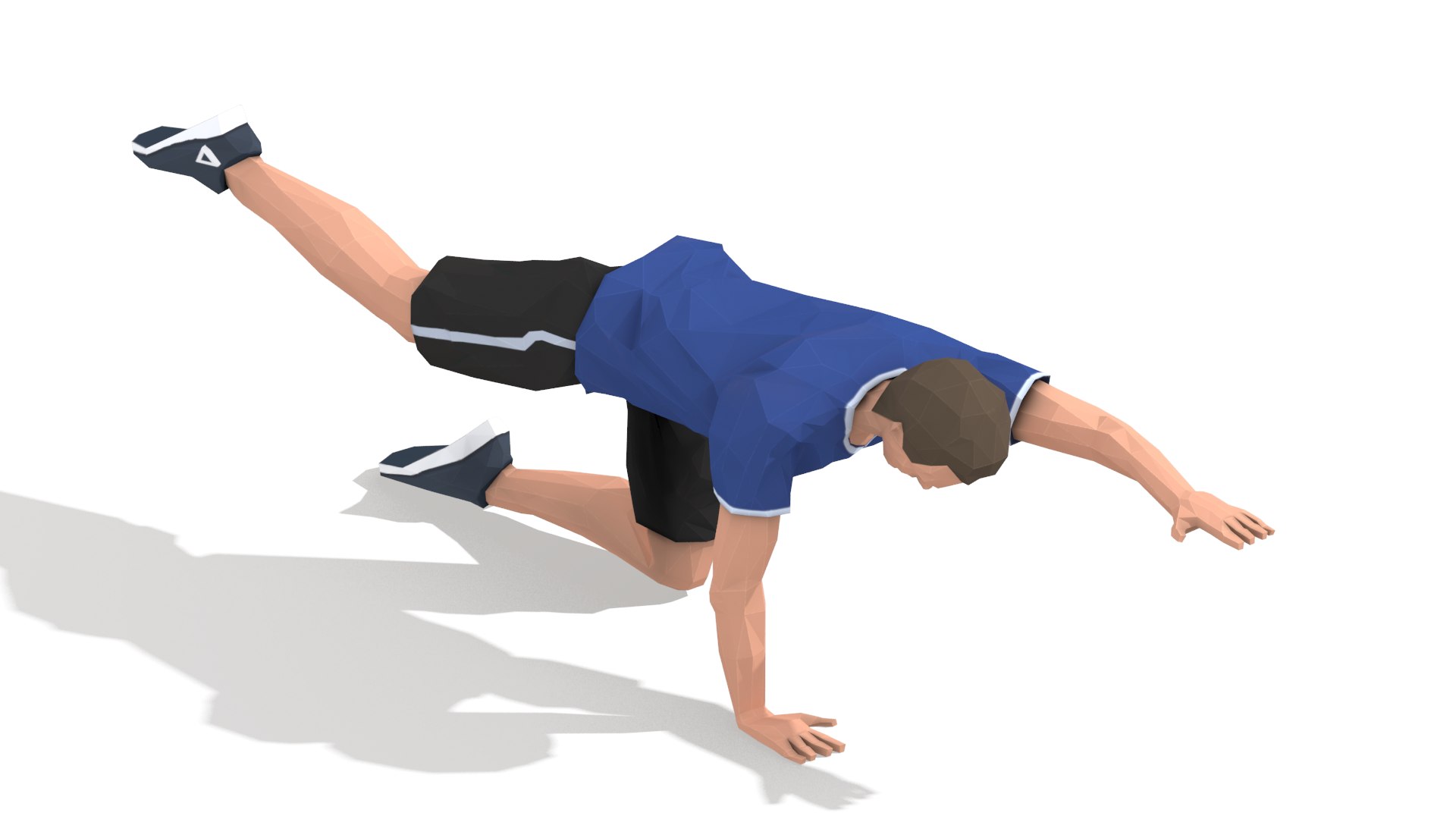 3D model animations exercise man - TurboSquid 1706100