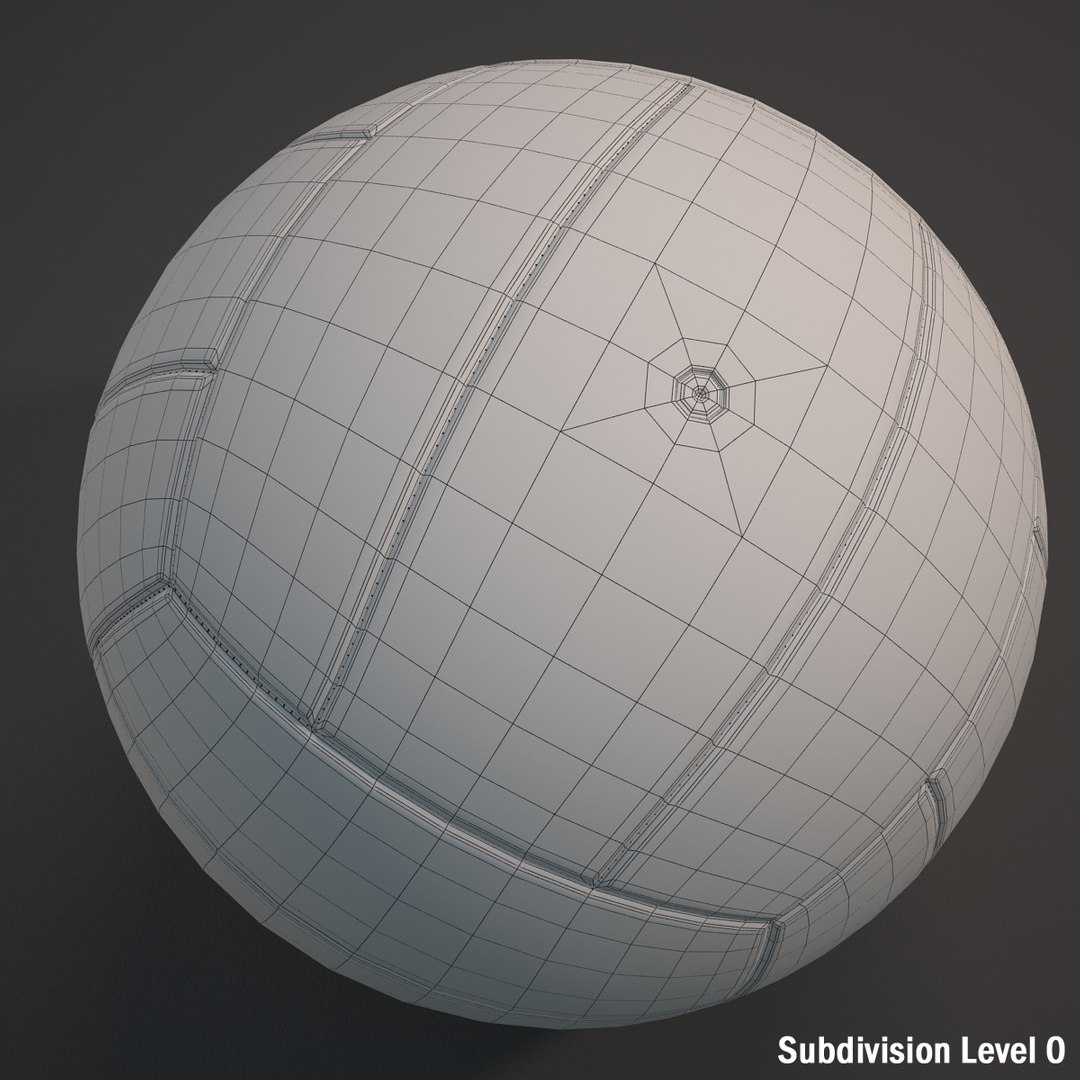 Volleyball Ball 3d Model
