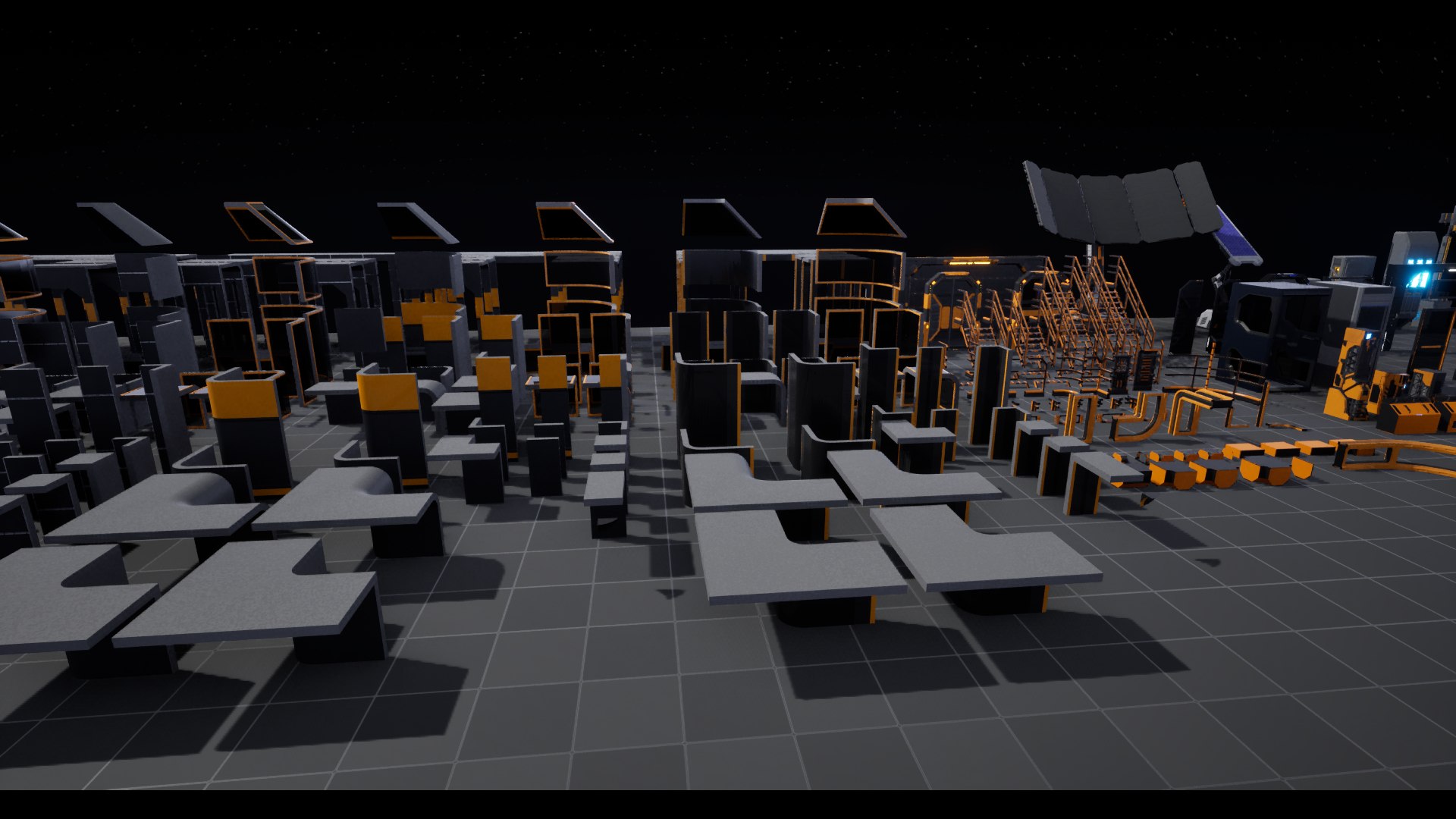 Modular Scifi Base 3D - TurboSquid 2187090