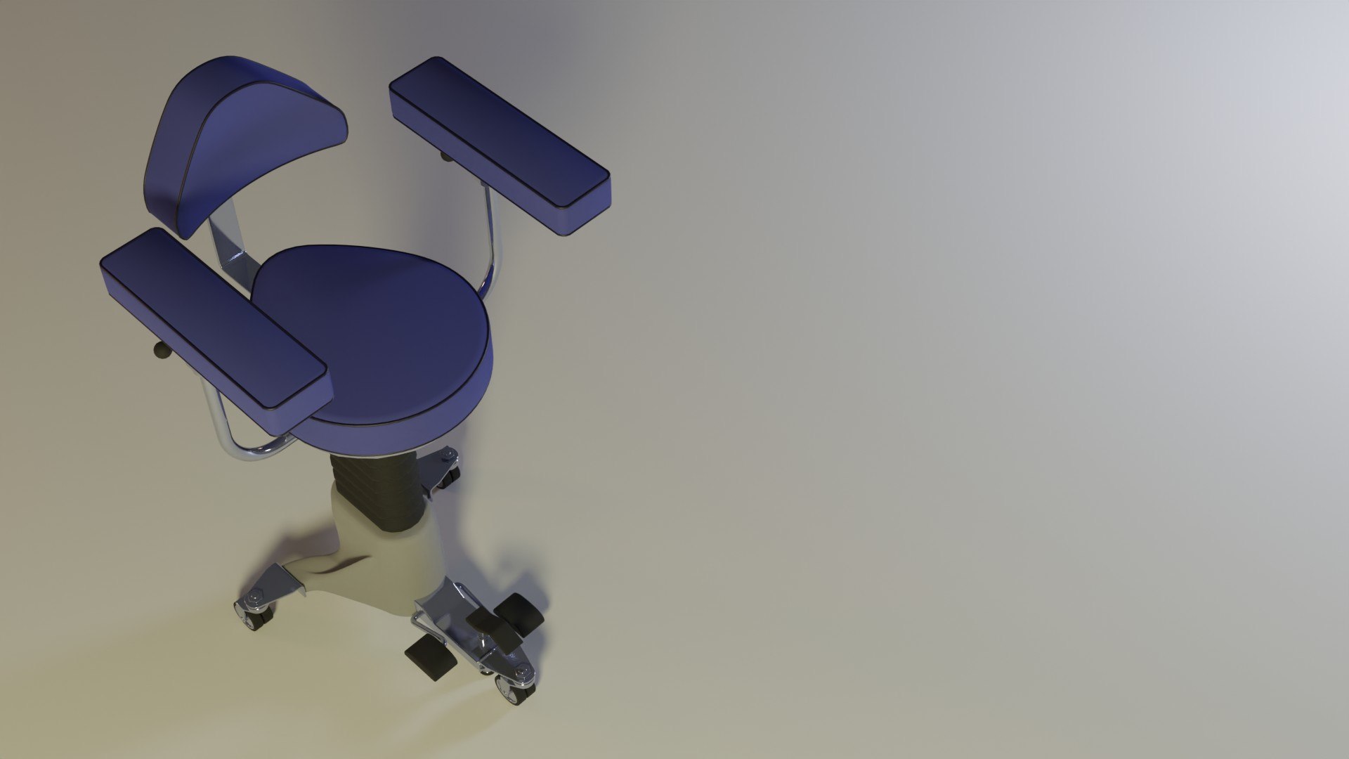 3D Surgeon Stool - TurboSquid 2033454