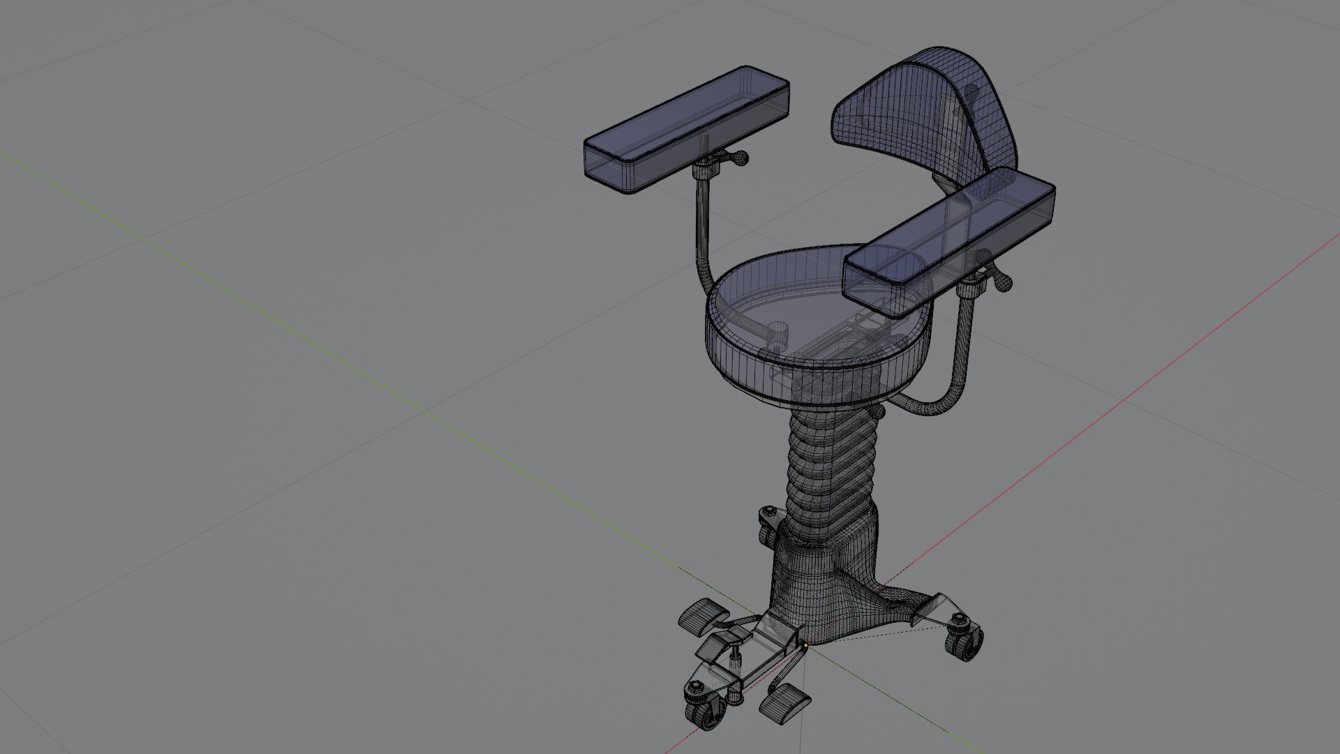 3D Surgeon Stool - TurboSquid 2033454