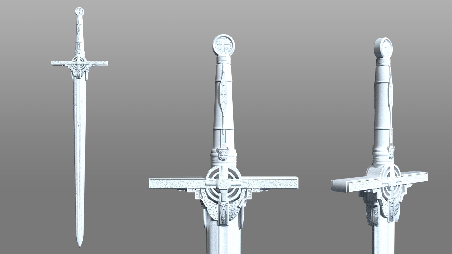 Ancient Sword 3D - TurboSquid 1358438