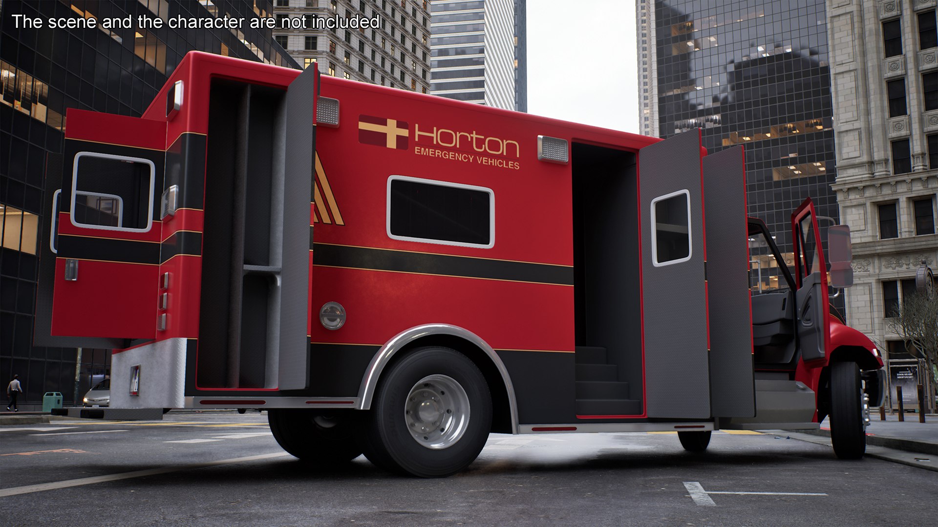 Durastar Medium Duty Ambulance Rigged for Cinema 4D model - TurboSquid ...