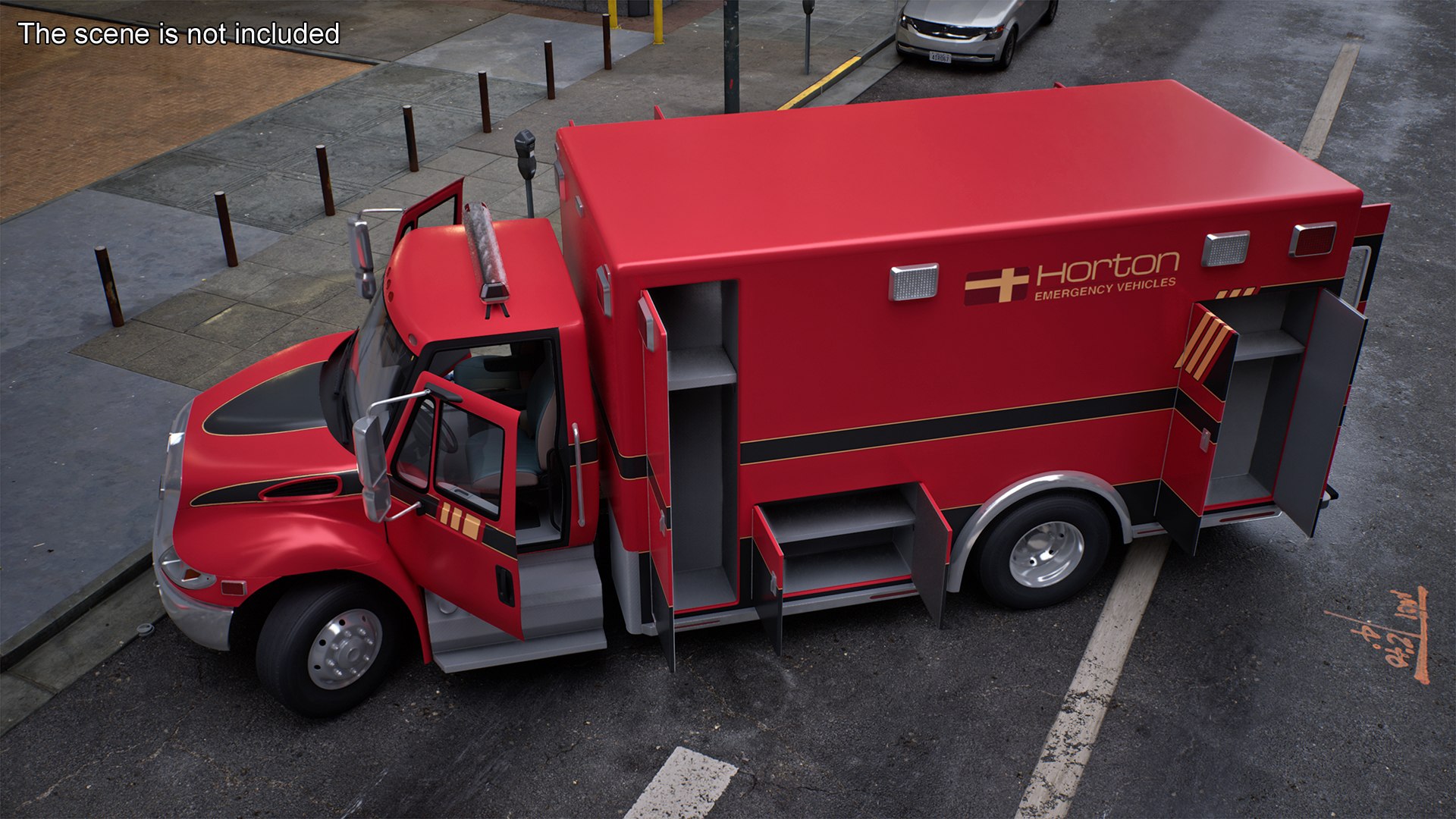 Durastar Medium Duty Ambulance Rigged for Cinema 4D model - TurboSquid ...