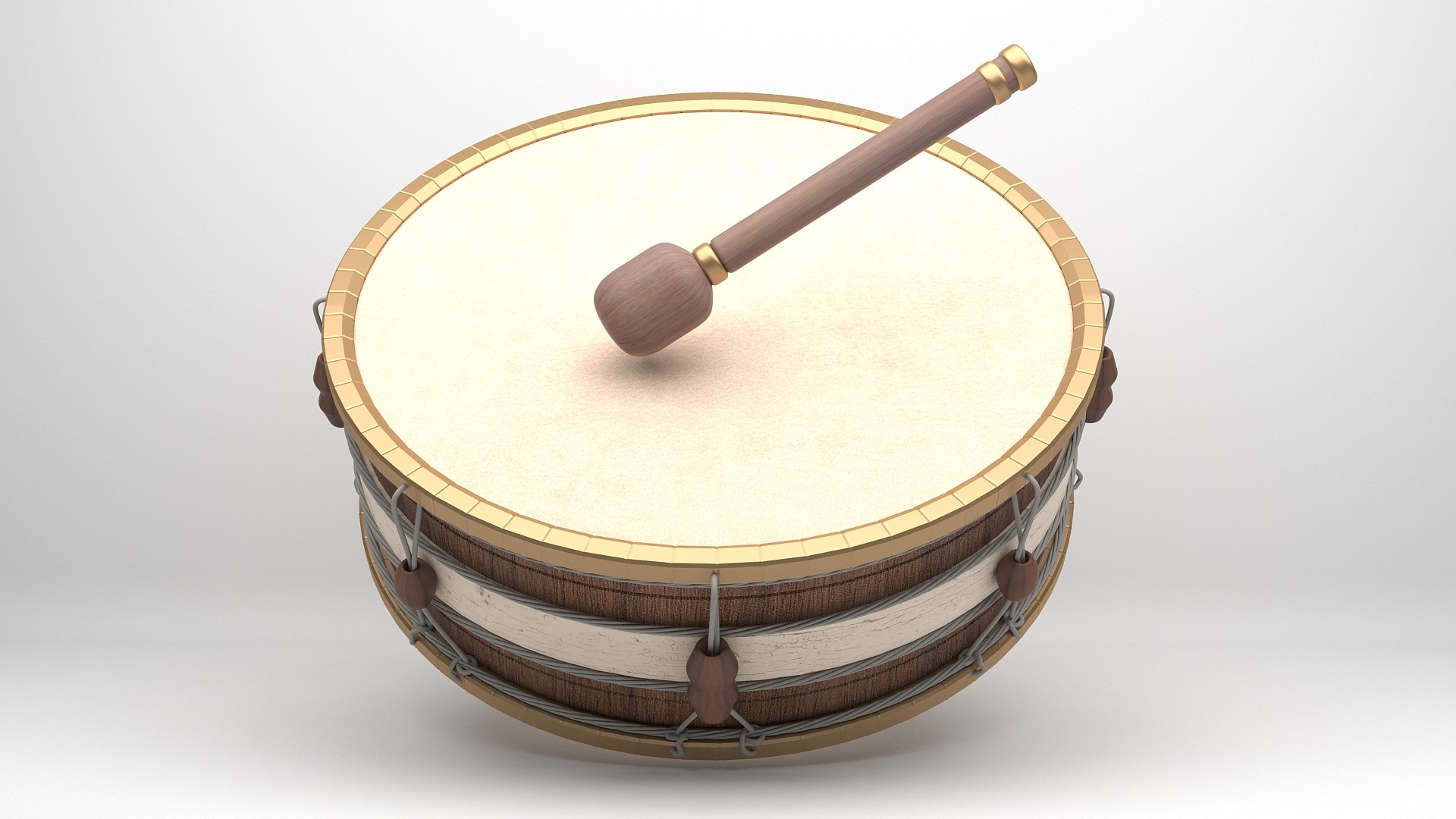 3D Ramadan Islamic Drum - TurboSquid 1780687