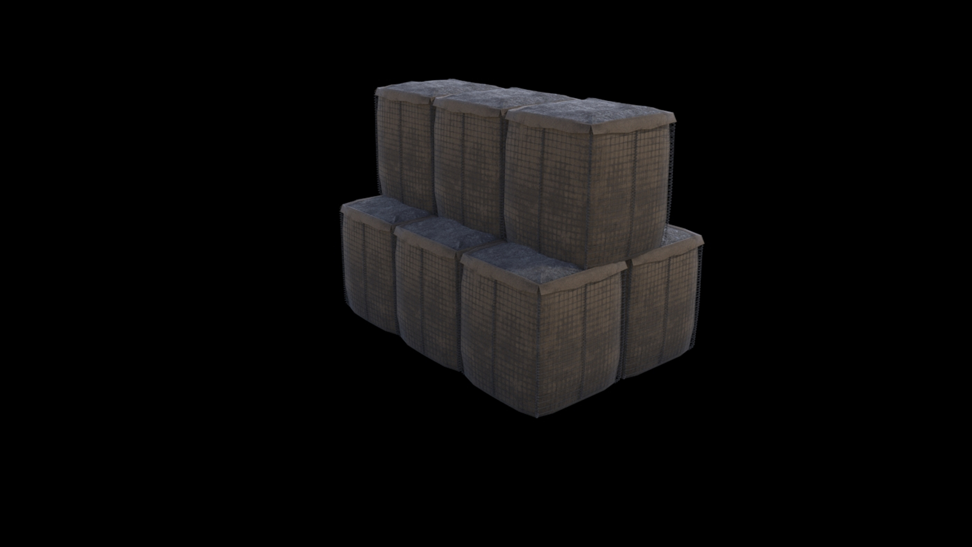 3d Model Military Hasco Bags