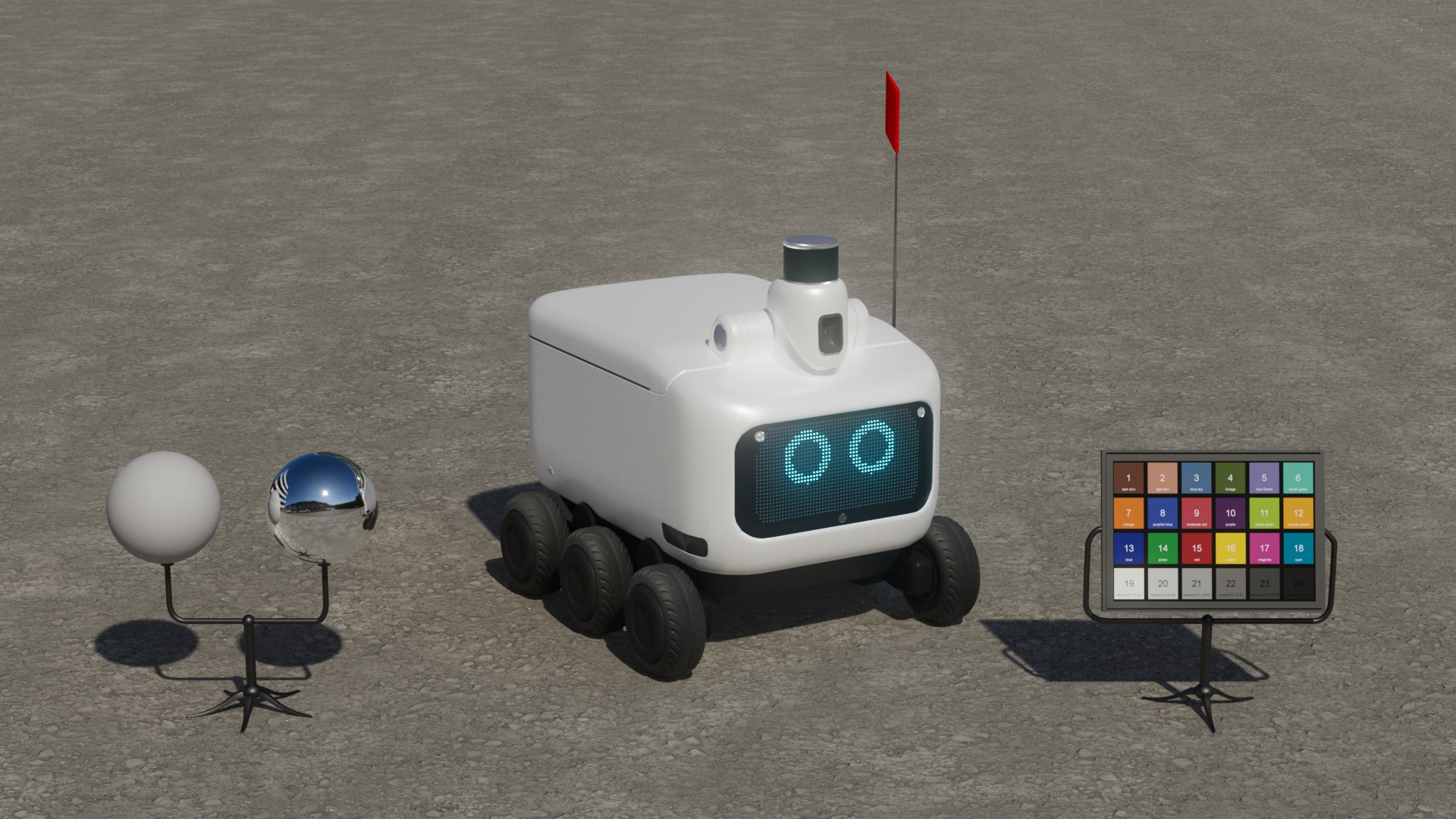 3D Delivery Bot Rover - TurboSquid 2269978