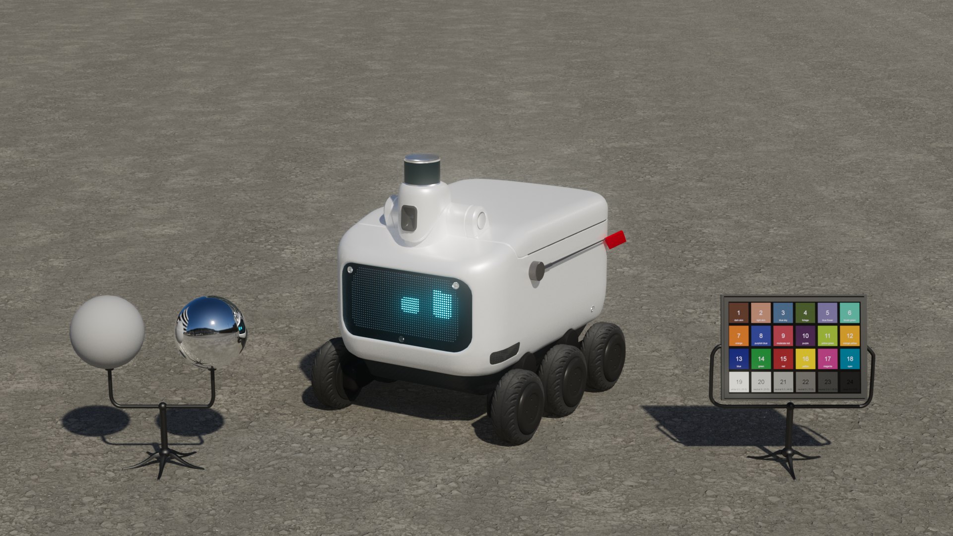 3D Delivery Bot Rover - TurboSquid 2269978