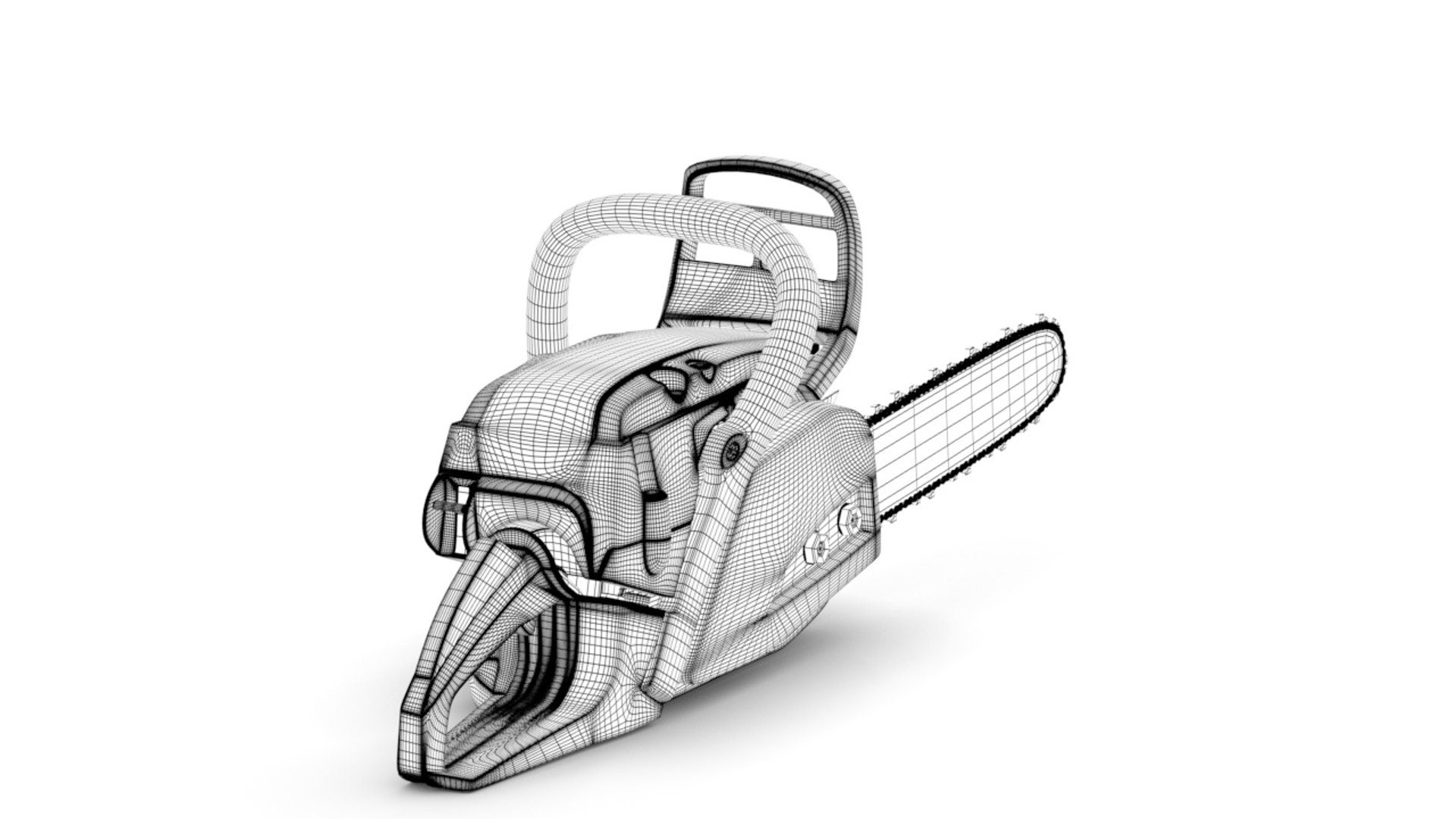 Chainsaw Stihl Ms 261c 3D Model - TurboSquid 1233333