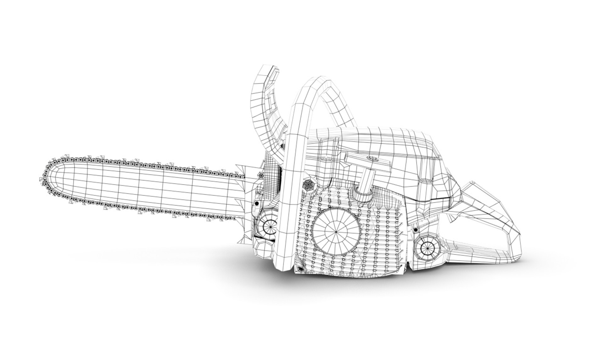 Chainsaw Stihl Ms 261c 3D Model - TurboSquid 1233333