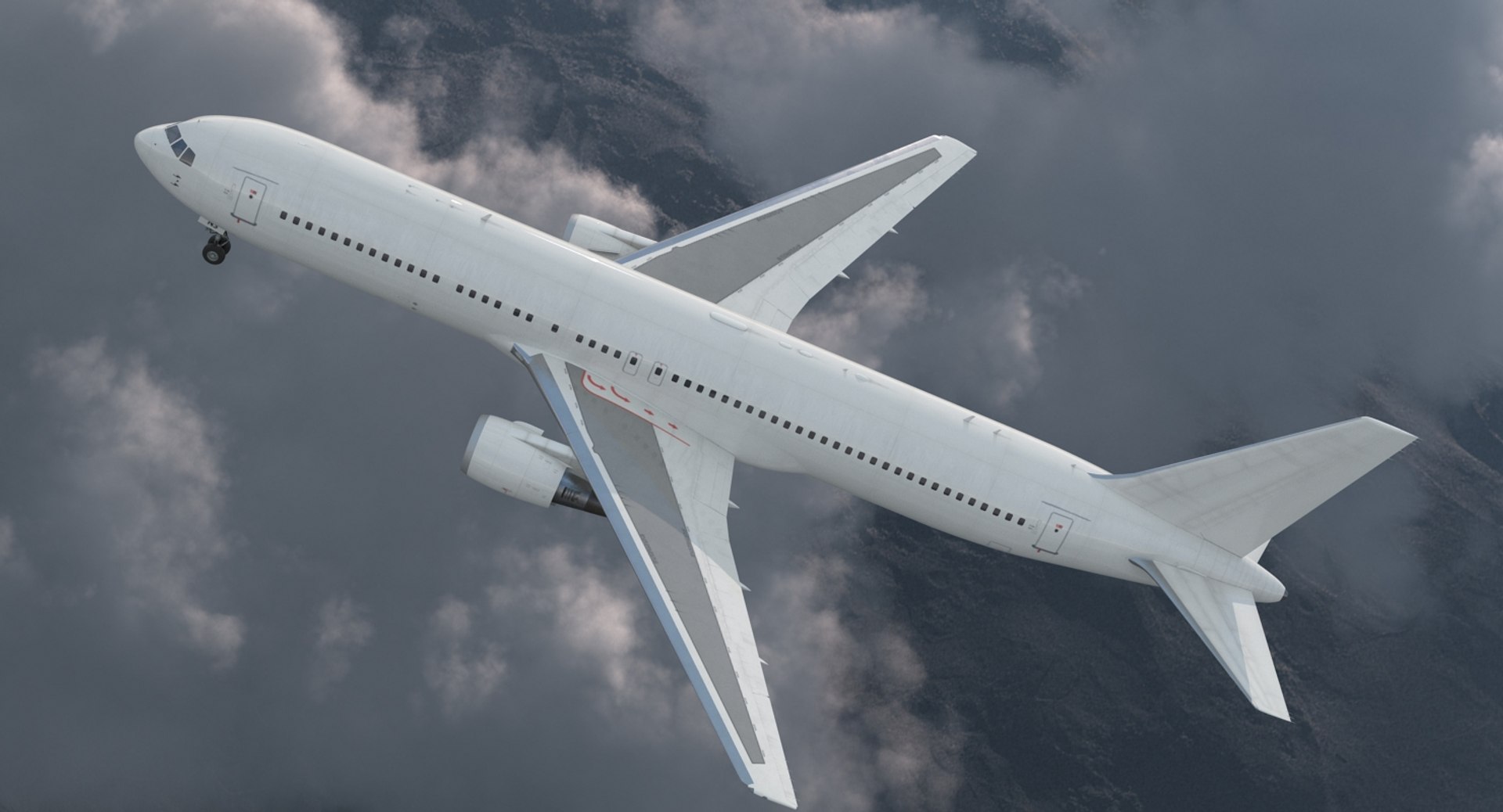 Boeing 767-300 Generic 3D - TurboSquid 1240830
