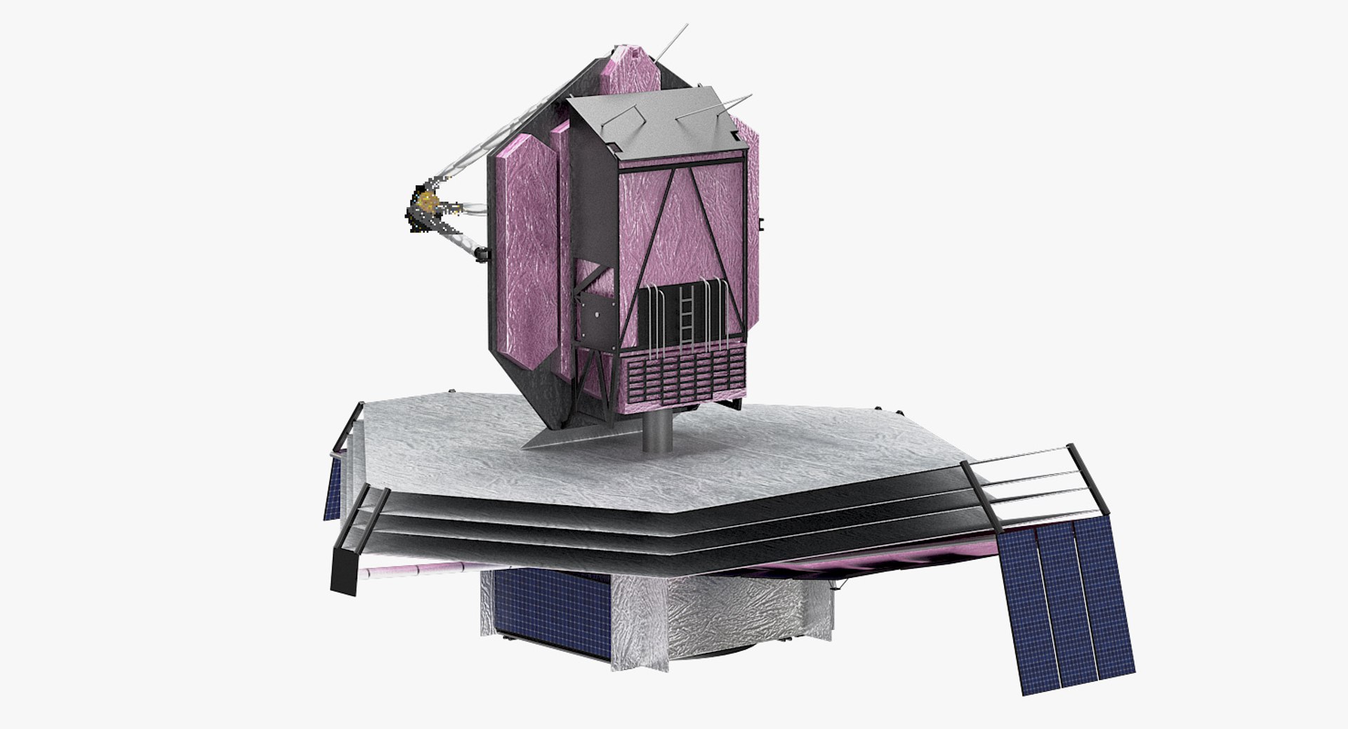 3D James Webb Space Telescope Model - TurboSquid 1240411
