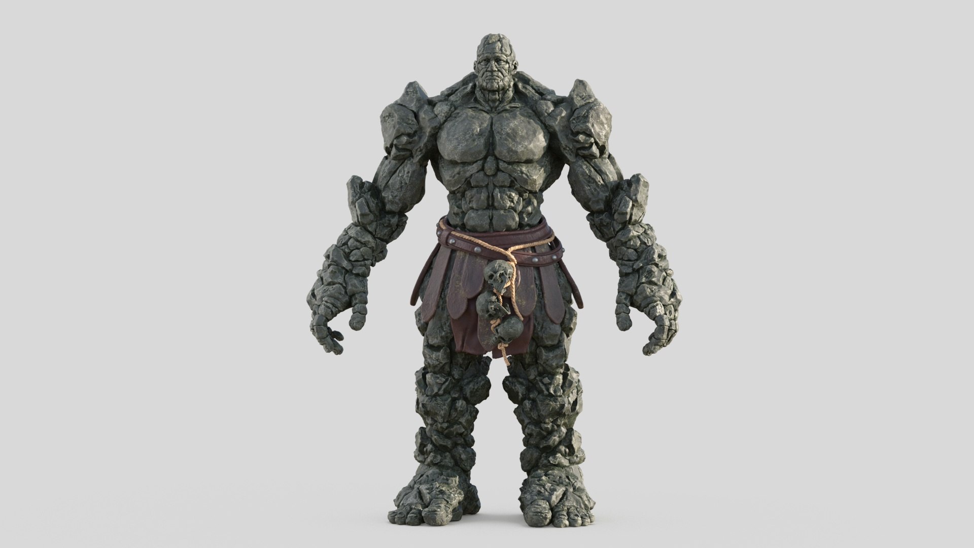 Stone Golem 3D Model - TurboSquid 2311583
