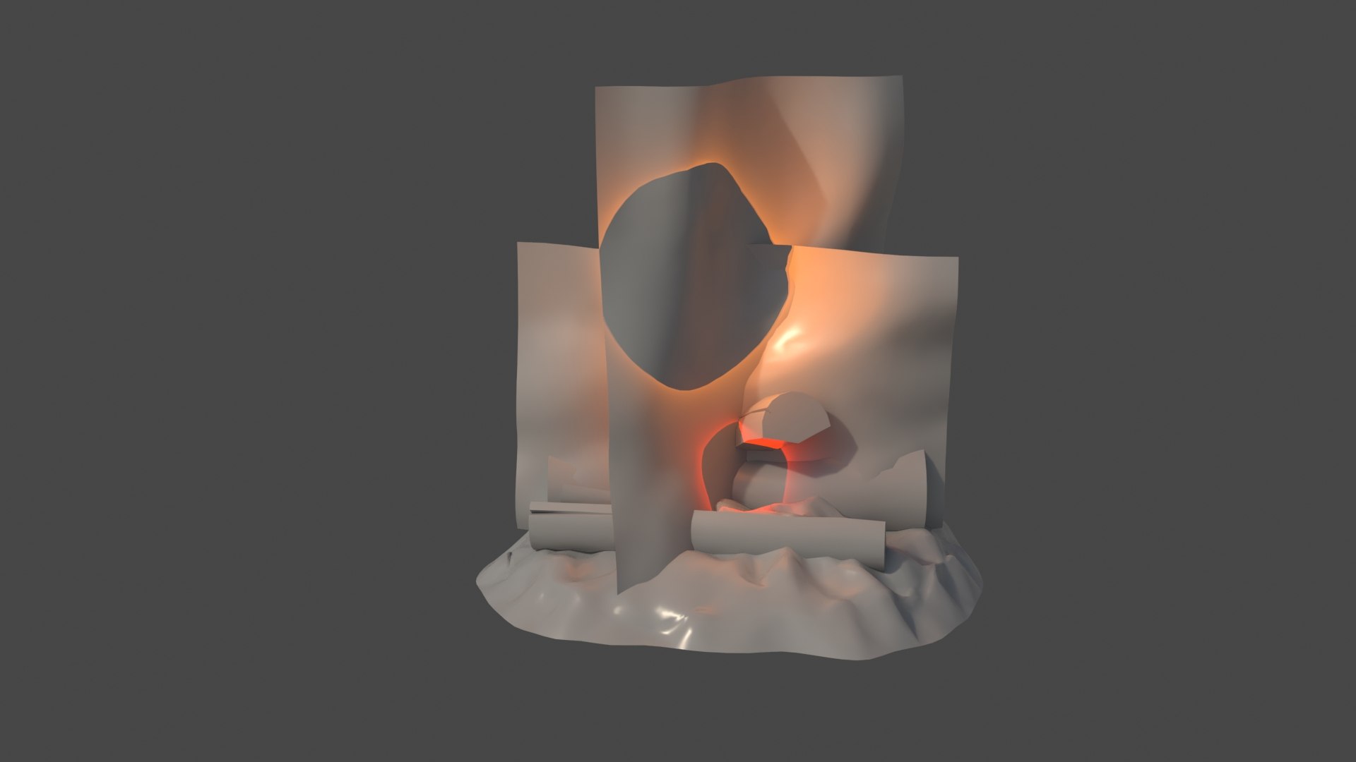 3D Split Fire Wood Logs 3d Model - TurboSquid 2055442